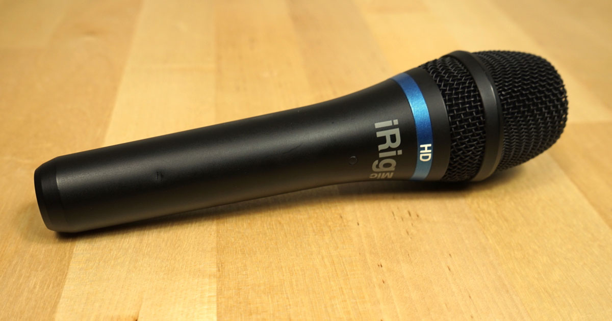 IK Multimedia iRig Mikrofon HD (iOS) | Jens Jacob Film